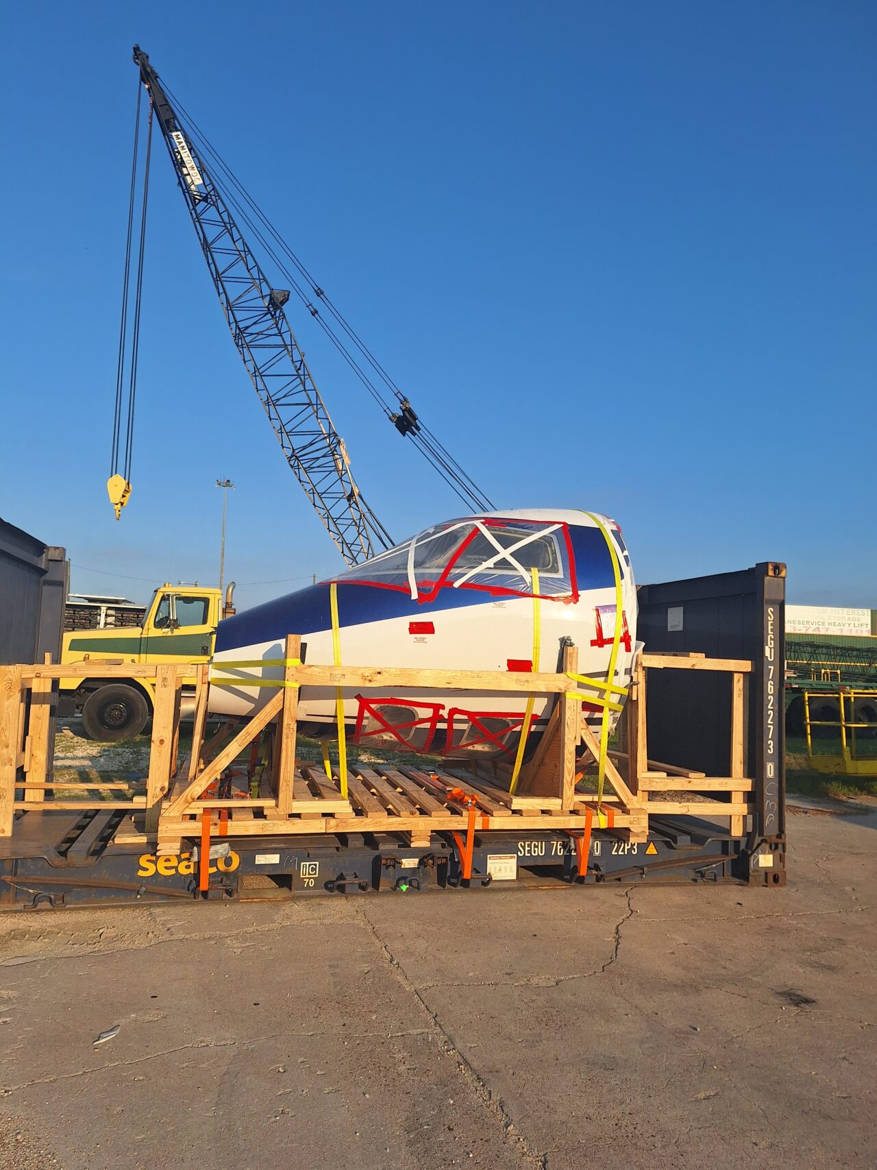 Export Packing for Industrial Storage Clients - Dixie Cullen Interests